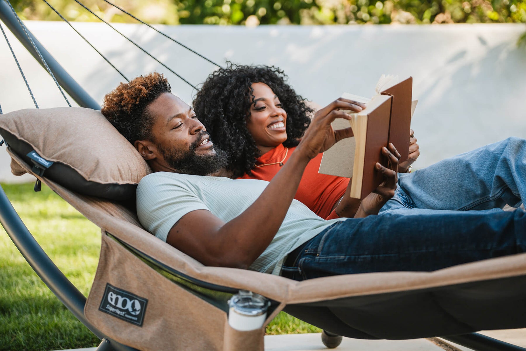 SuperNest Hammock - Premium Quilted Backyard Hammock | ENO