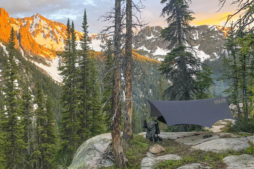 DryFly Rain Tarp - Weatherproof Hammock Camping Tarp | ENO